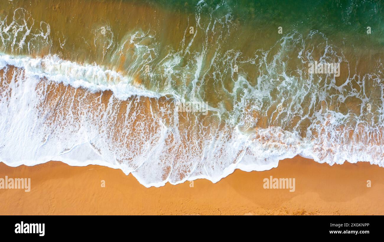 Drone abstract perfect bay beach hi-res stock photography and images ...