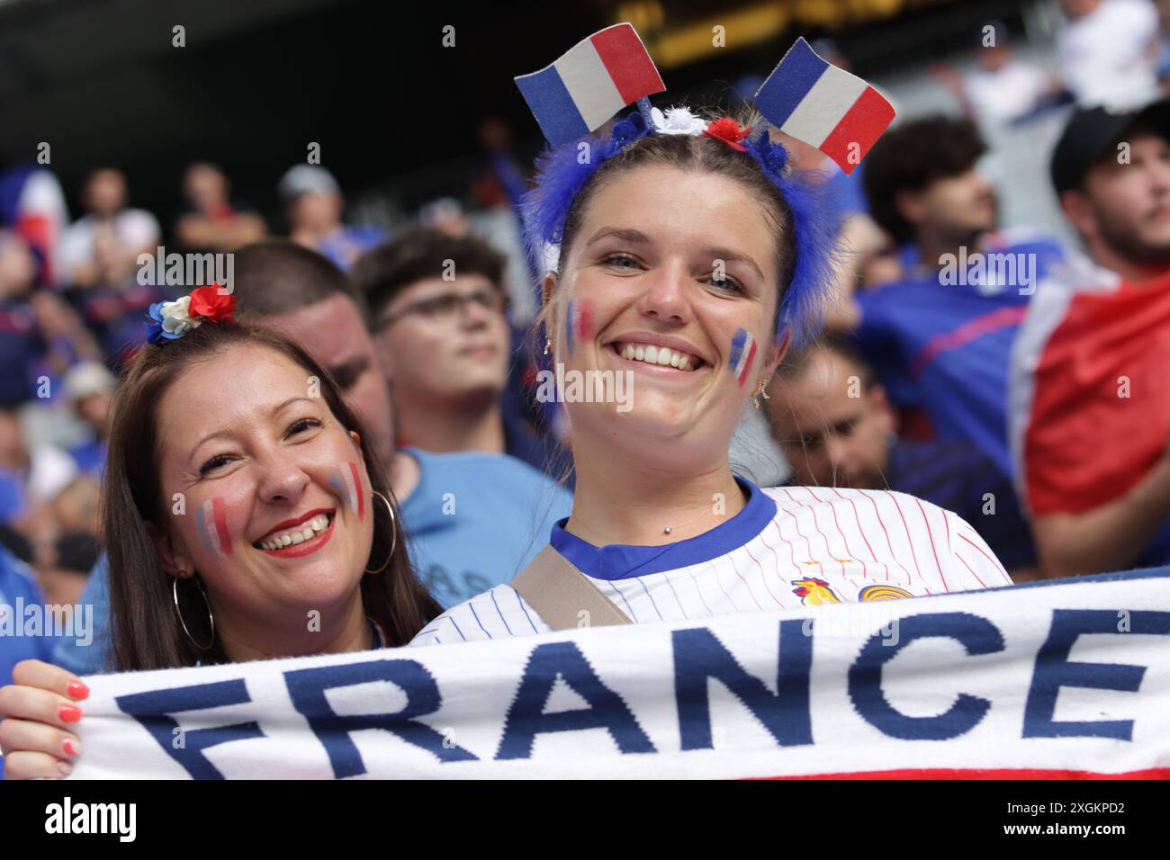 Munich, Germany, 9, July, 2024. France fans during the match between ...