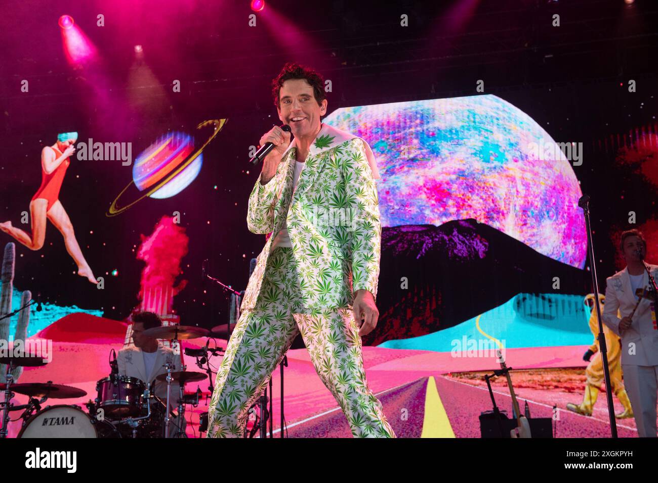 London, UK. 09 Jul 2024. Mika (born Michael Holbrook Penniman Jr ...