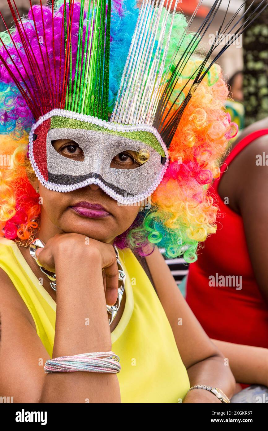 Street parade in the International Carnival Seychelles, in Victoria ...