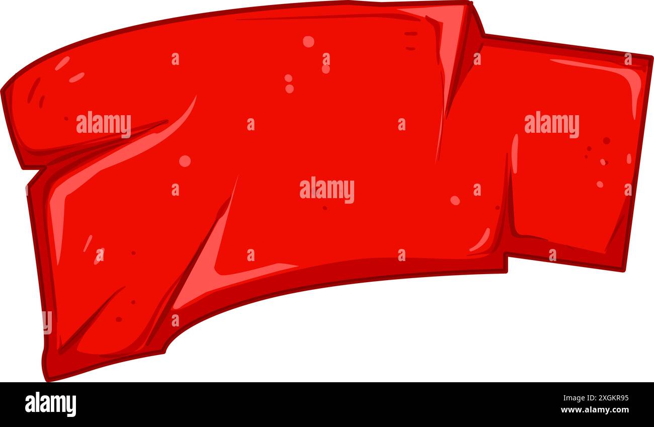 new red tape cartoon vector illustration Stock Vector Image & Art - Alamy