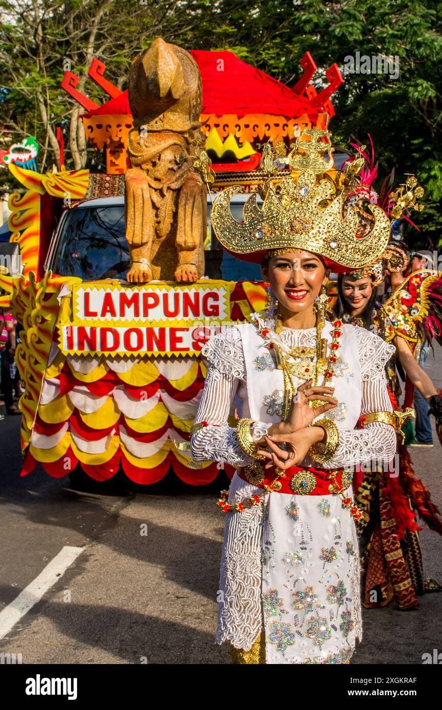 Performers in traditional costume international hi-res stock ...