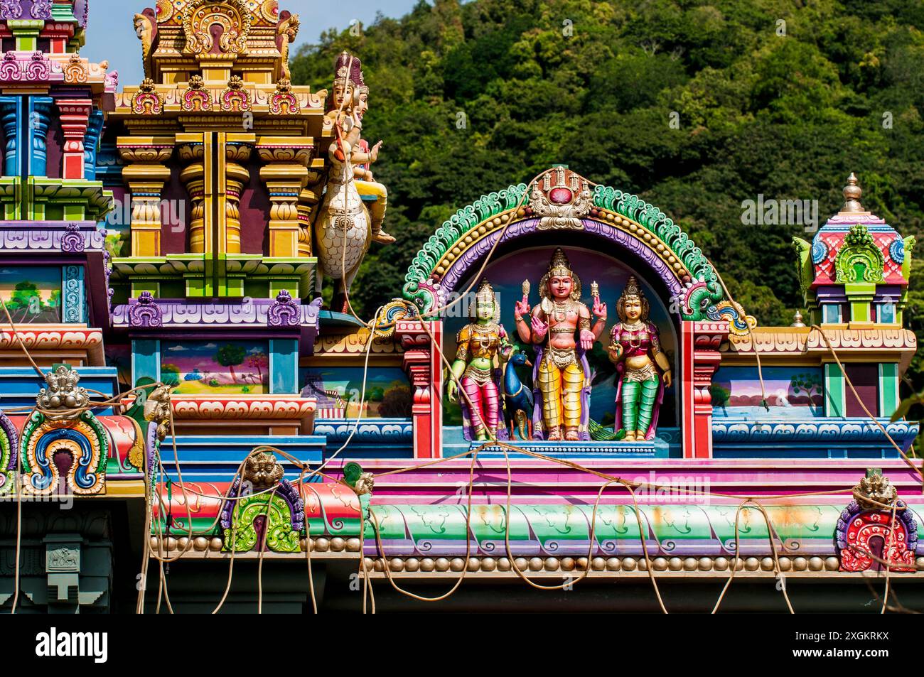 The Arul Mihu Navasakthi Vinayagar Hindu Temple, Victoria, Mahe ...