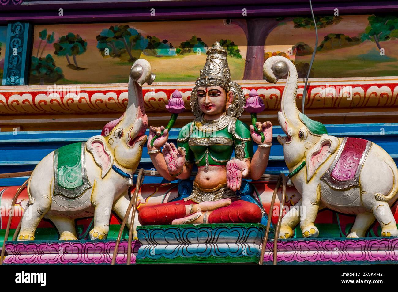 The Arul Mihu Navasakthi Vinayagar Hindu Temple, Victoria, Mahe ...