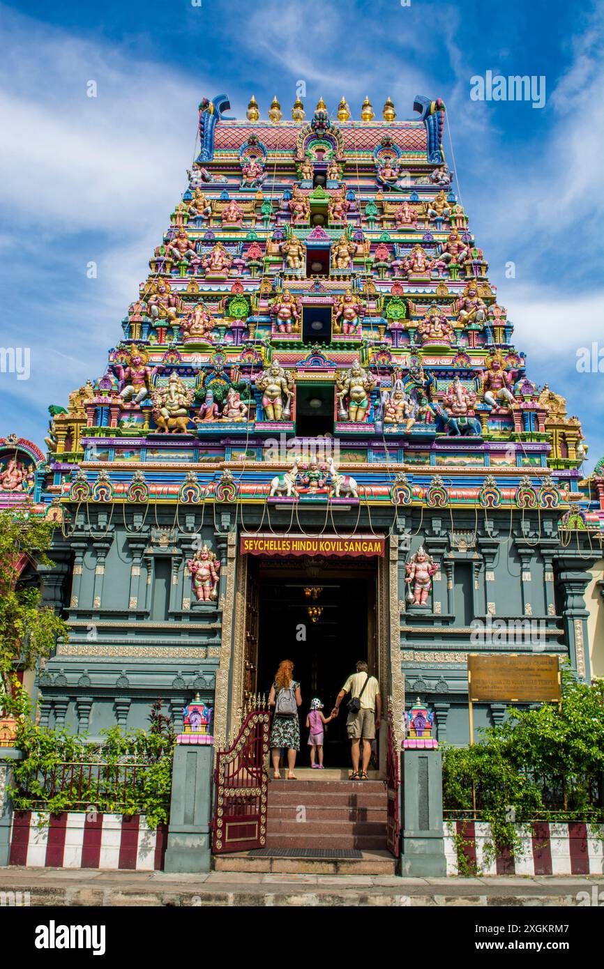 The Arul Mihu Navasakthi Vinayagar Hindu Temple, Victoria, Mahe ...