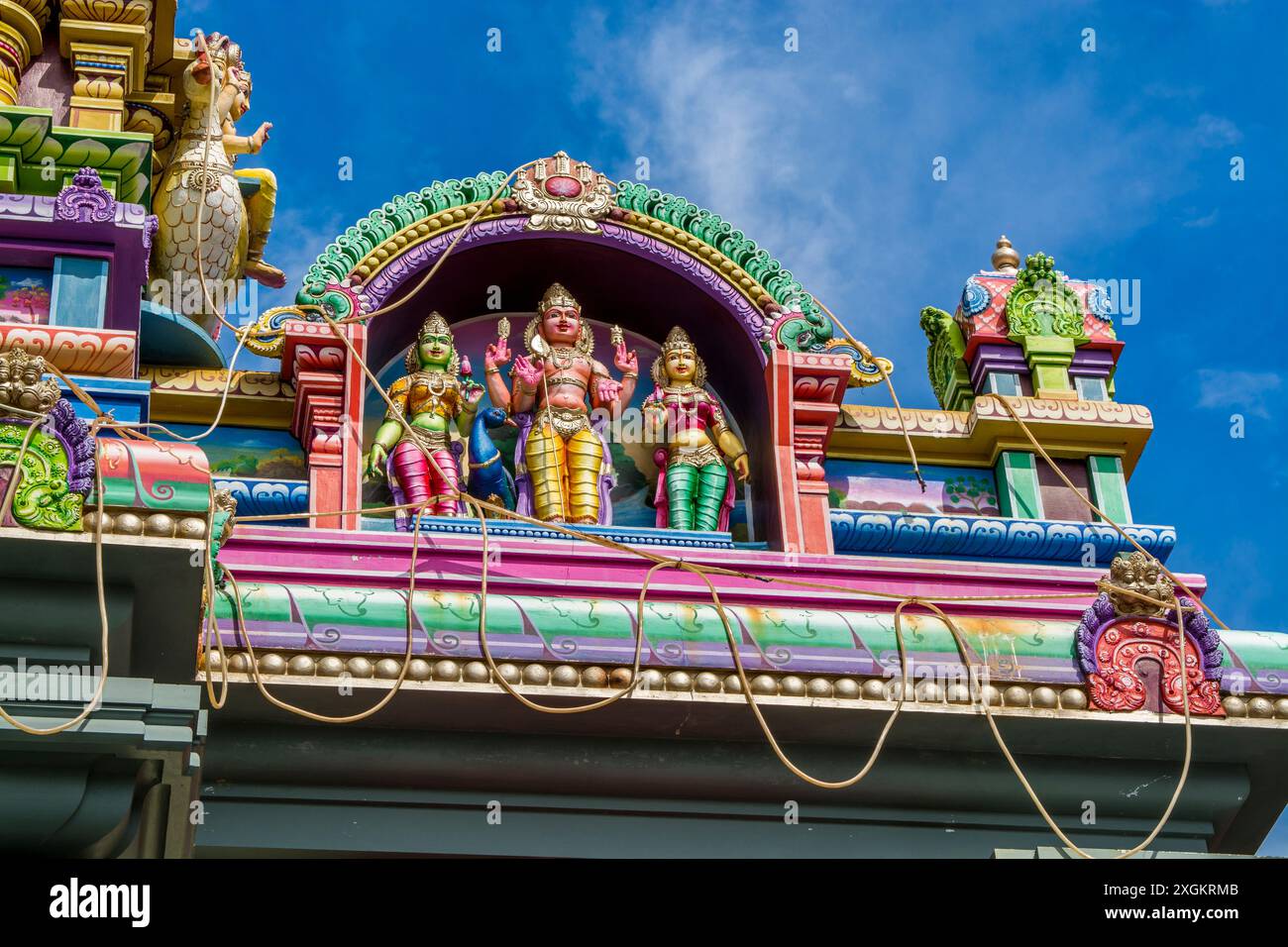 The Arul Mihu Navasakthi Vinayagar Hindu Temple, Victoria, Mahe ...