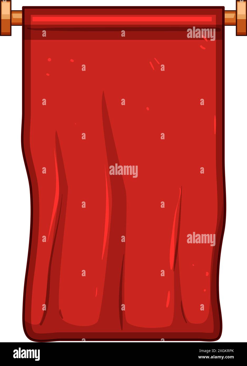 old royal flag cartoon vector illustration Stock Vector Image & Art - Alamy