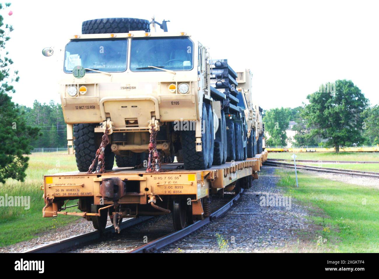 Some of the 800-plus pieces of equipment and vehicles belonging to the ...