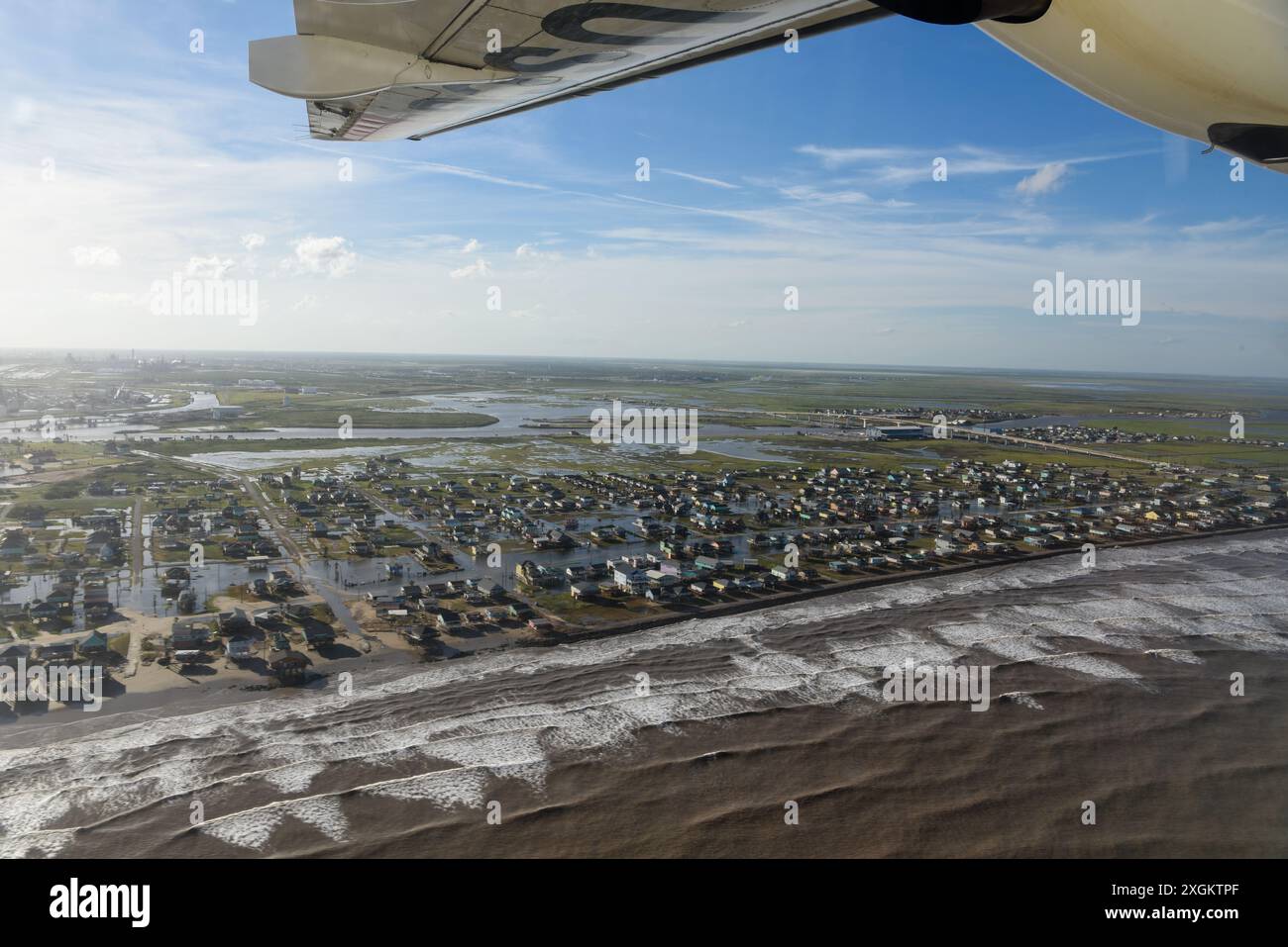 A Coast Guard Air Station Corpus Christi HC-144 Ocean Sentry aircrew ...