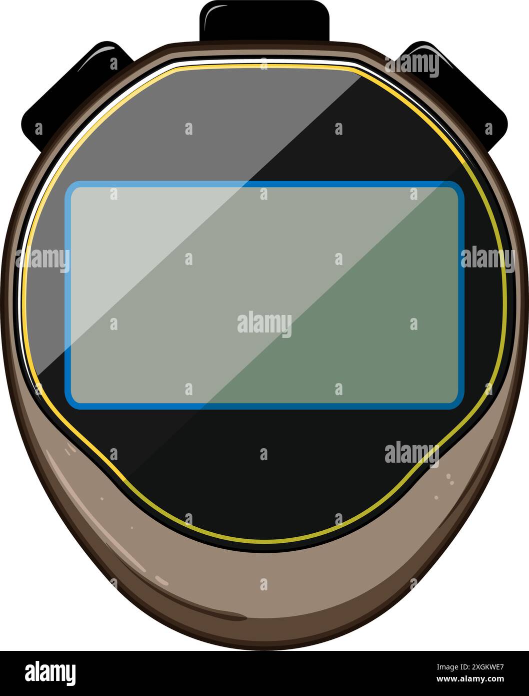 timer stopwatch cartoon vector illustration Stock Vector Image & Art ...