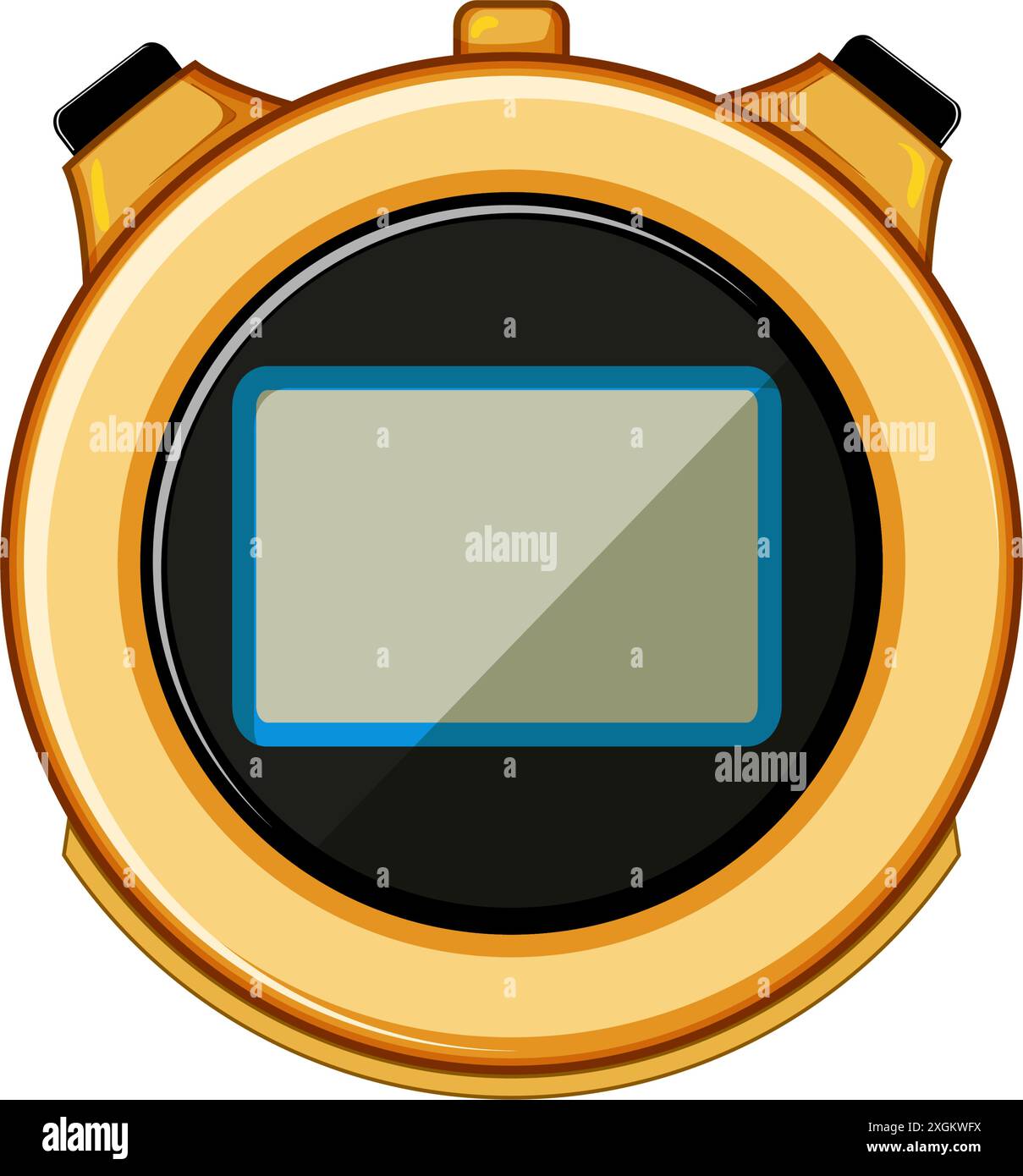 alarm stopwatch cartoon vector illustration Stock Vector Image & Art ...