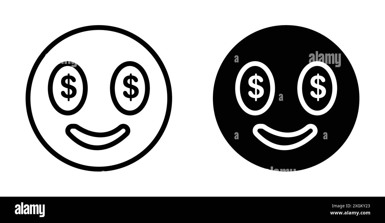 Greed icon logo sign vector outline in black and white color Stock ...