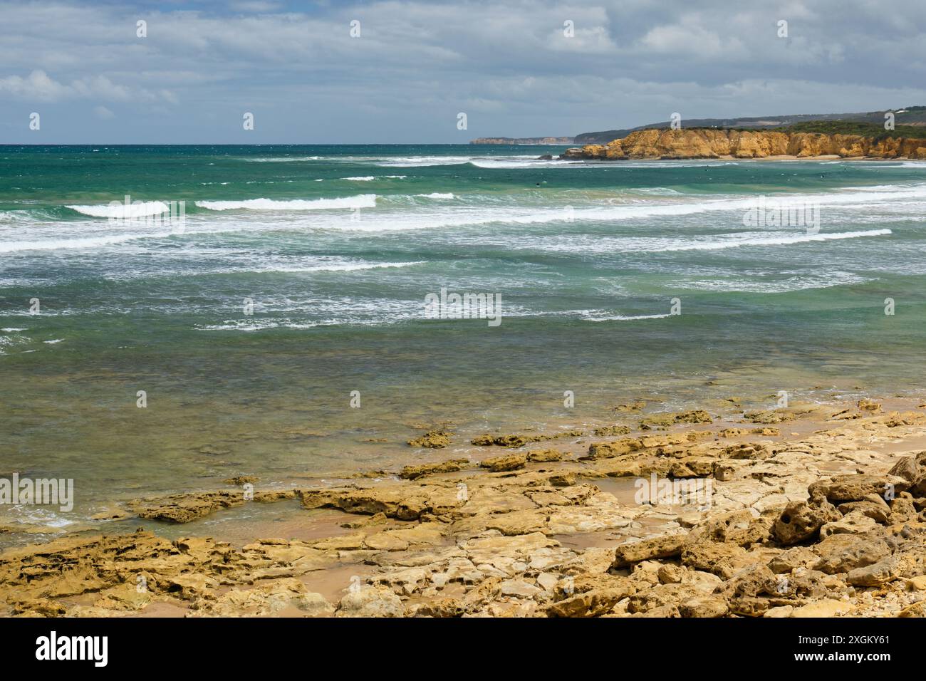 Surf Beach at the beginning of the Great Ocean Road - Torquay, Victoria ...