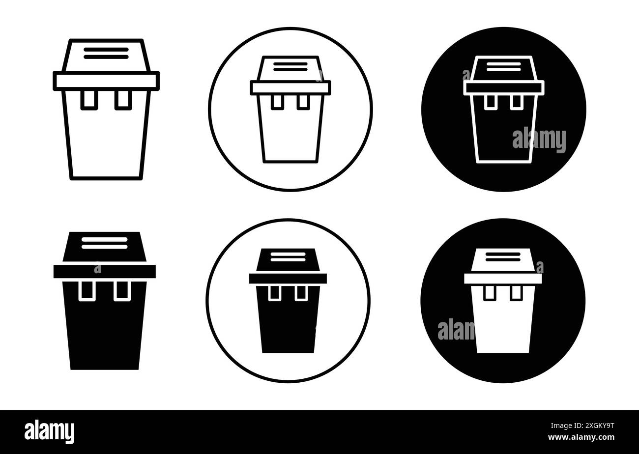 Waste management logo vector vectors Stock Vector Images - Alamy