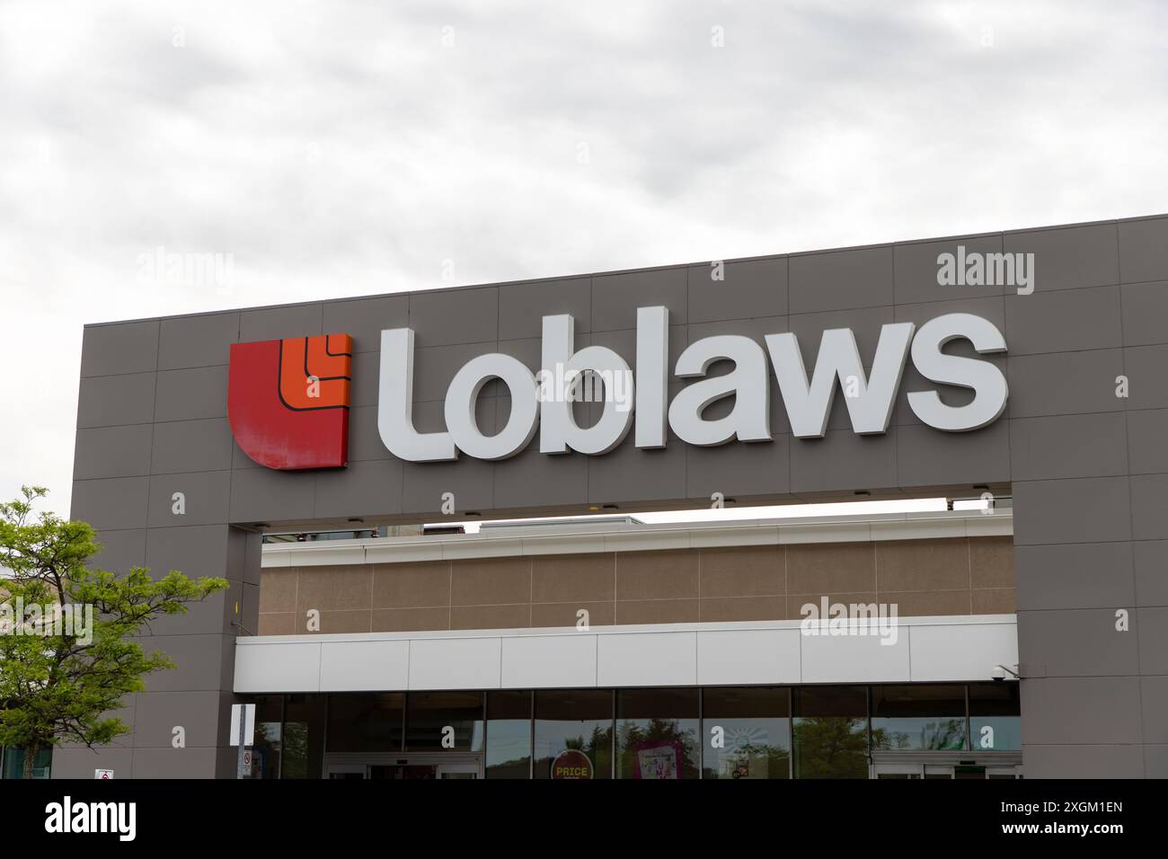 Kanata, Canada - June 2, 2024: Loblaws store sign , Canadian ...