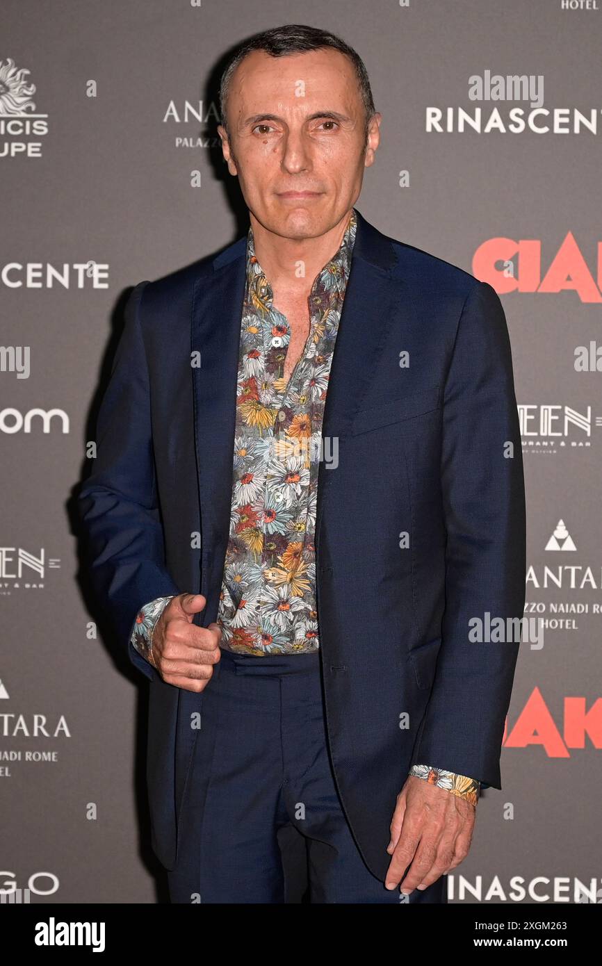 Rome, Italy. 09th July, 2024. Valerio Aprea attends the Ciak d'Oro 2024 ...