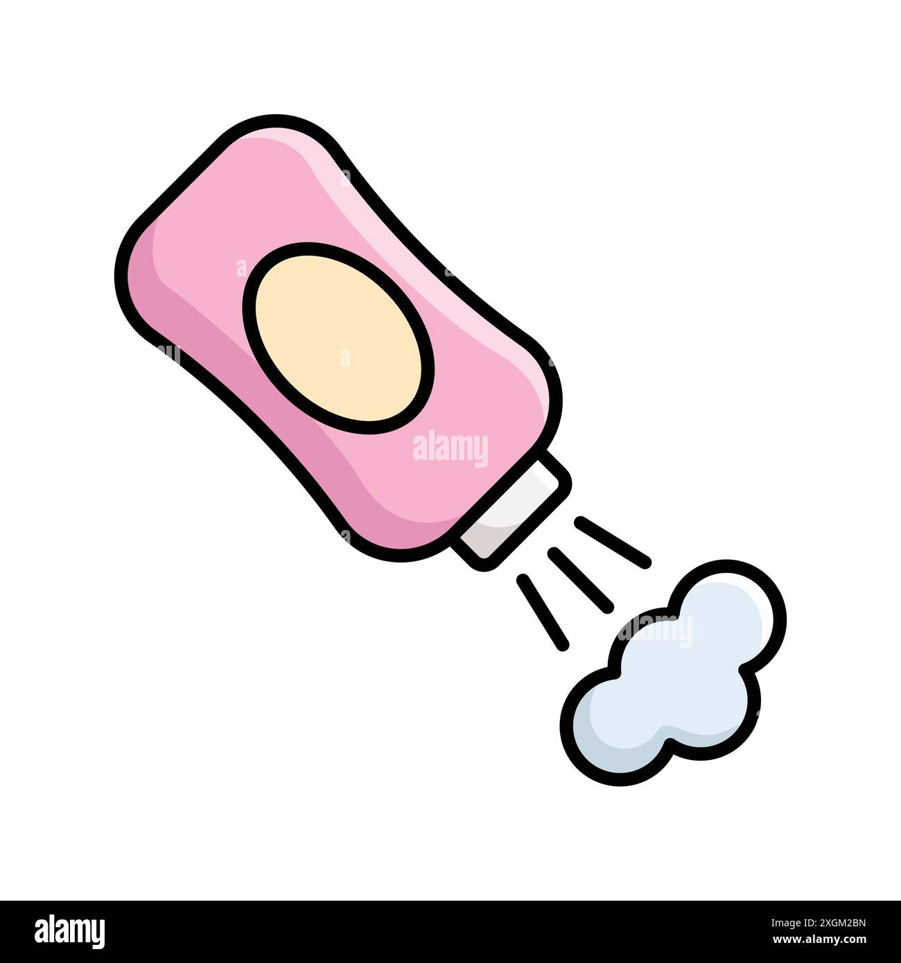 baby powder icon vector design template in white background Stock ...