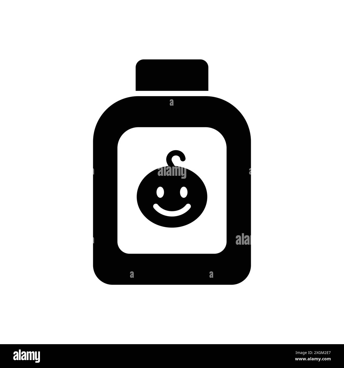 baby powder icon vector design template in white background Stock ...