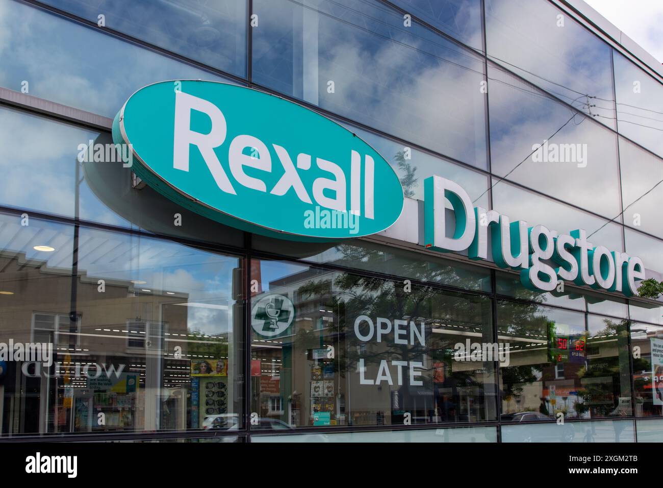 Rexall Drugs Logo Rexall Drugstore Logo Hi Res Stock Photography And