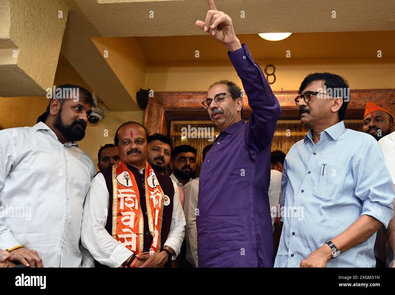 India. 09th July, 2024. MUMBAI, INDIA - JULY 9: MNS leader Vasant More ...