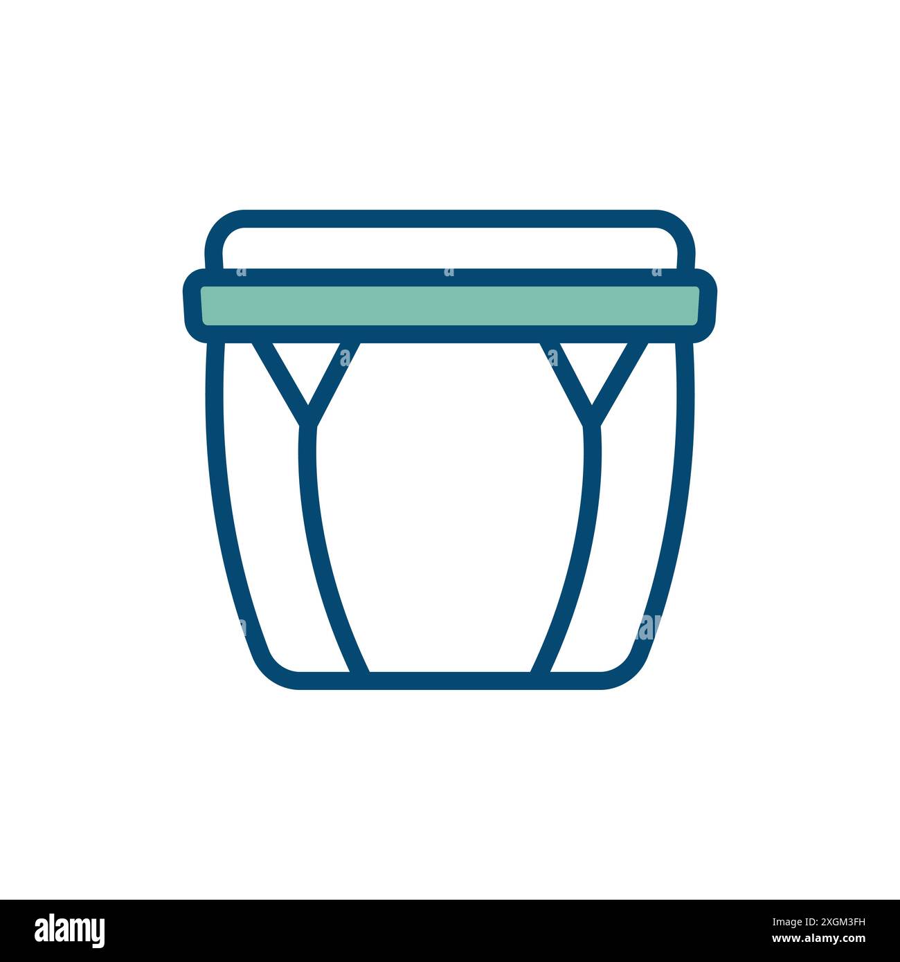 bongo drum icon vector design template in white background Stock Vector ...