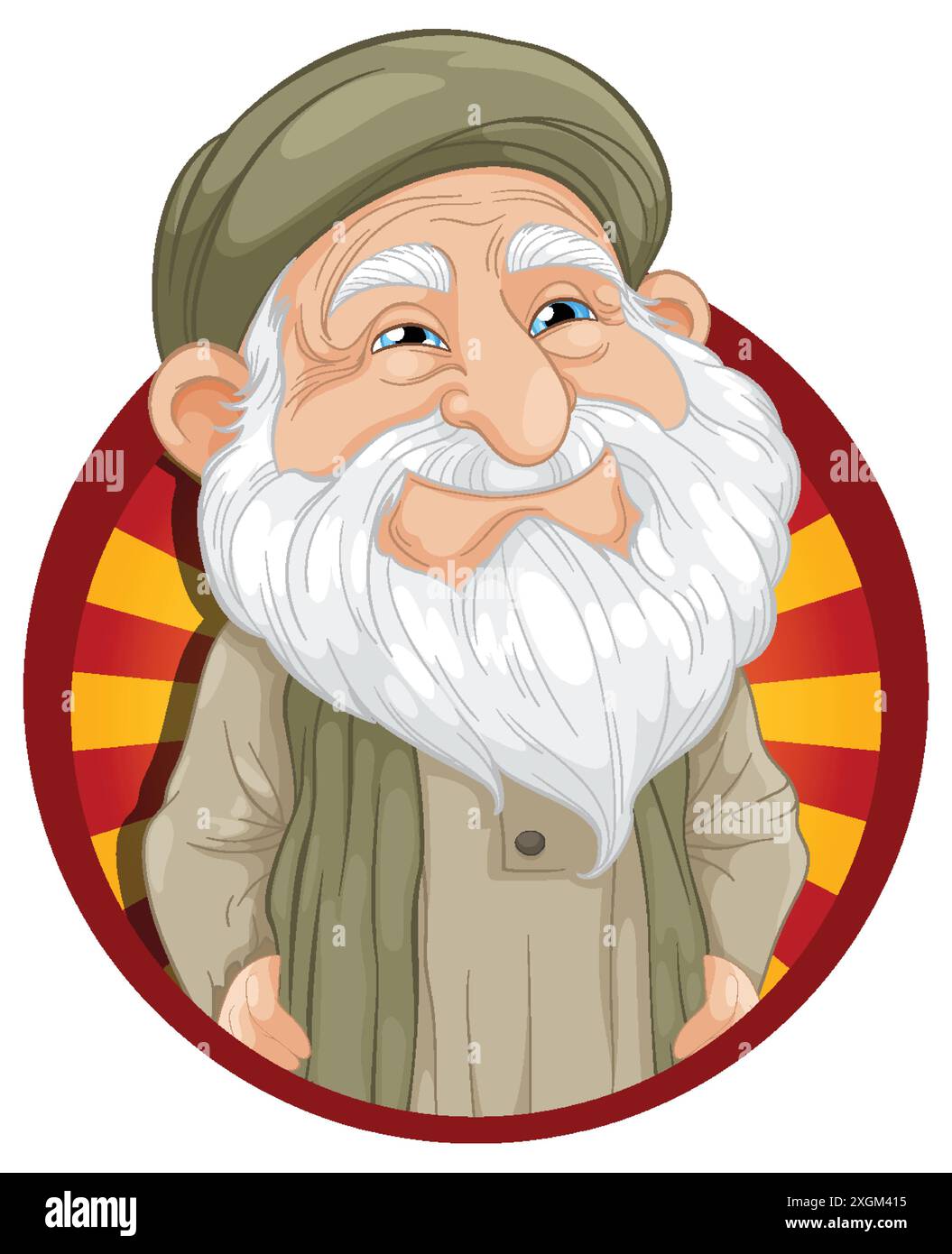 Friendly face warm smile Stock Vector Images - Alamy