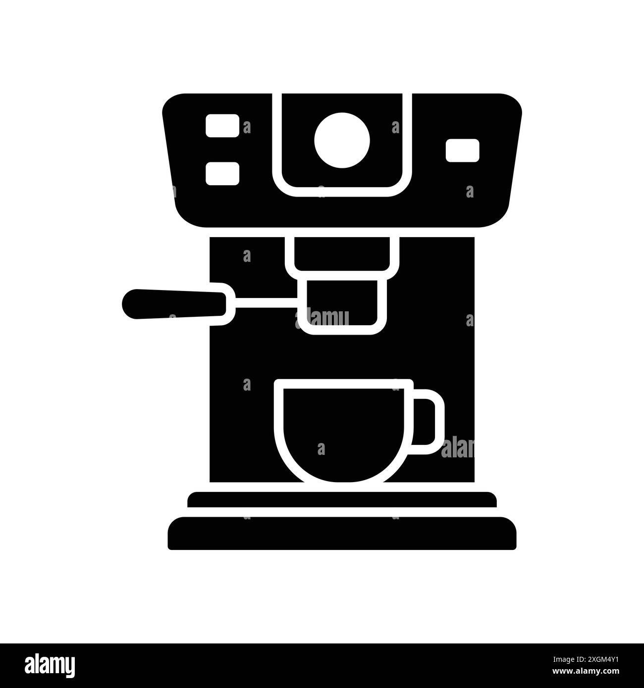 coffee maker icon vector design template in white background Stock ...