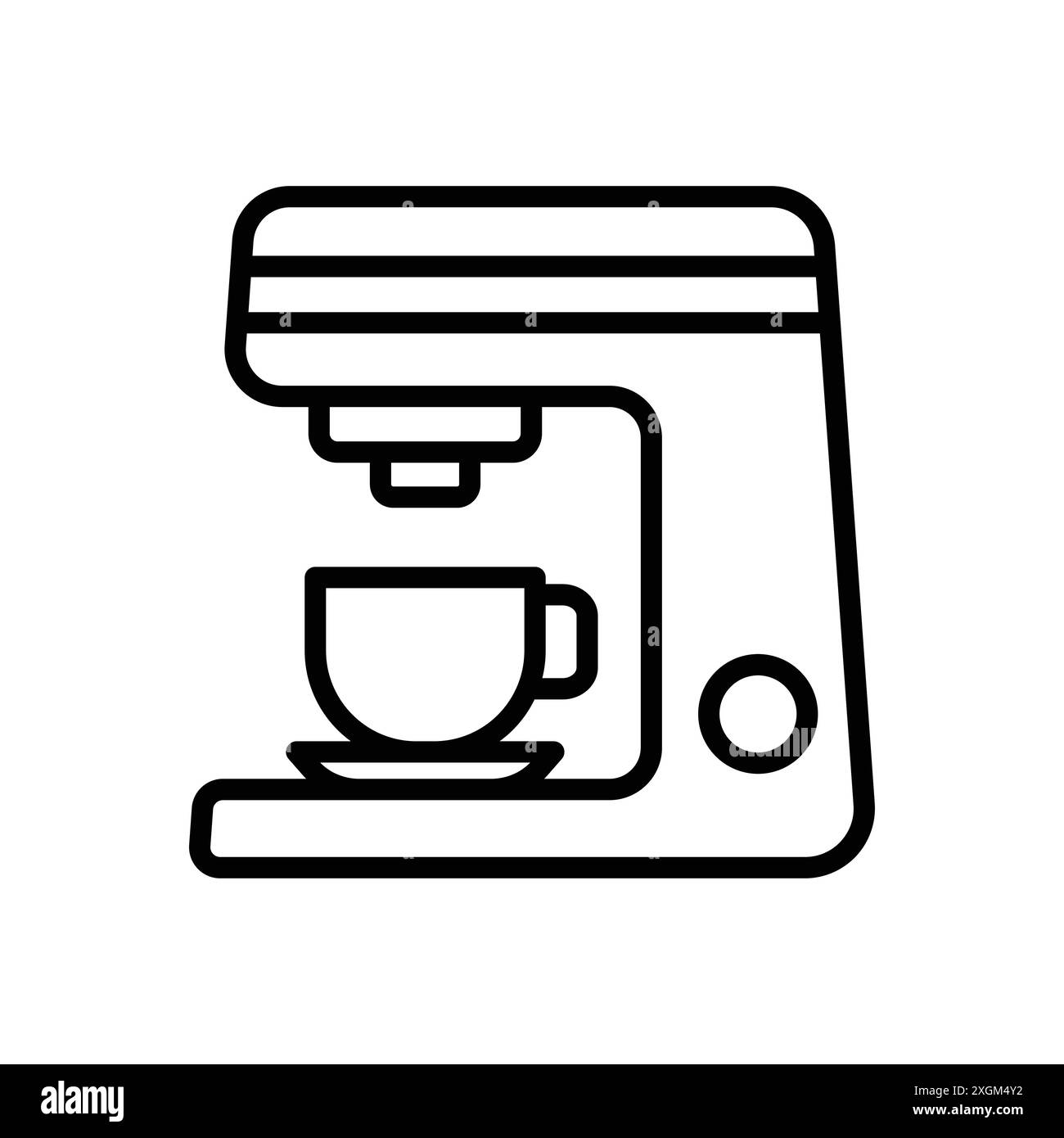 coffee maker icon vector design template in white background Stock ...