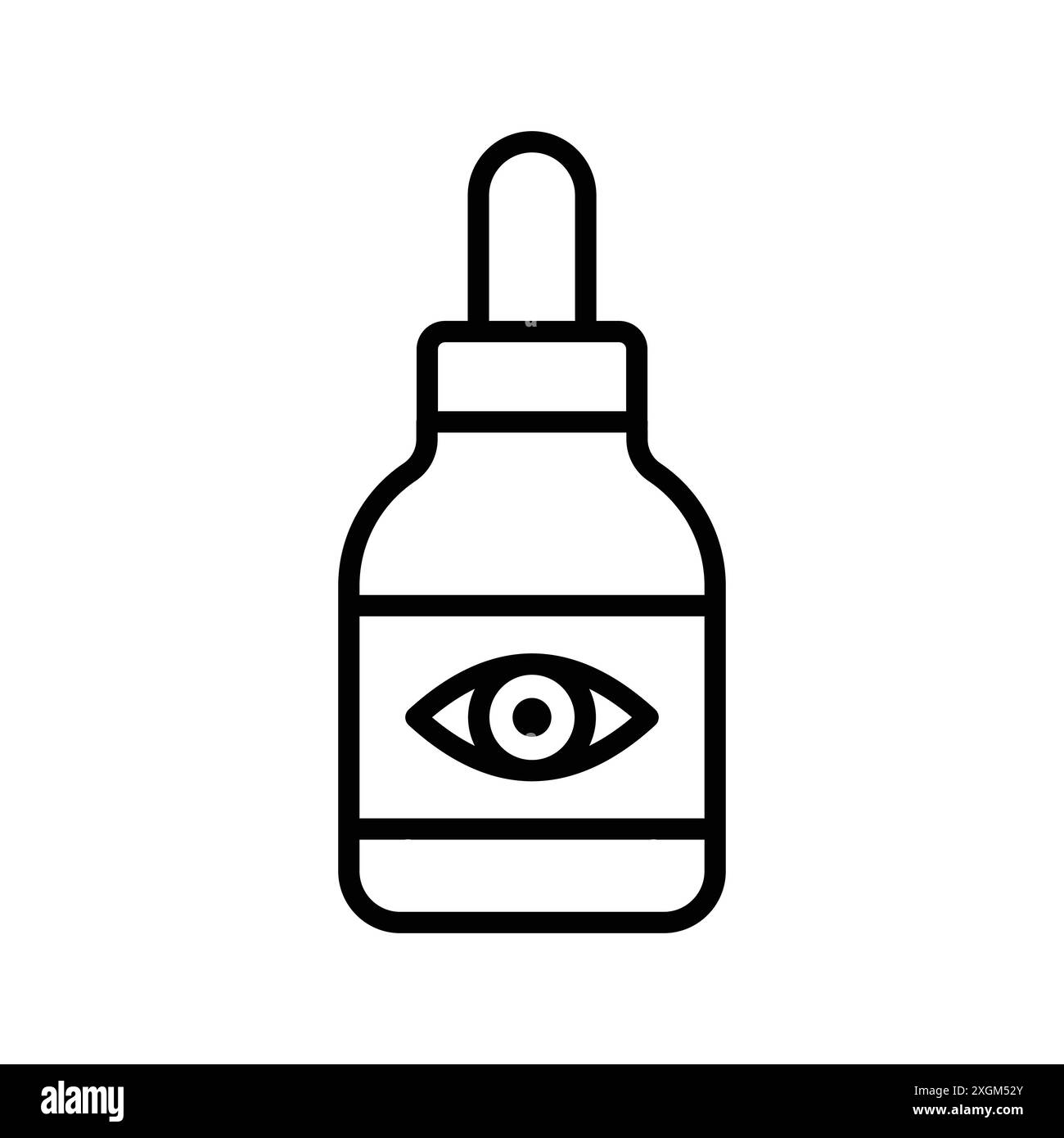 eye drops icon vector design template in white background Stock Vector ...