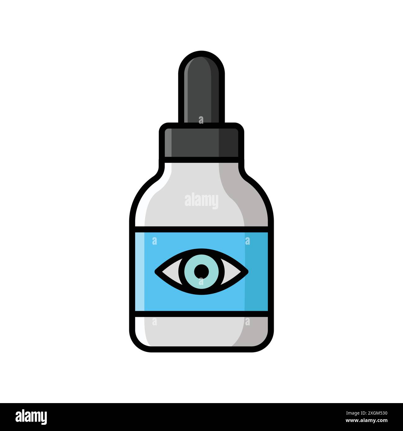Bottle eye drops icon cartoon Stock Vector Images - Alamy