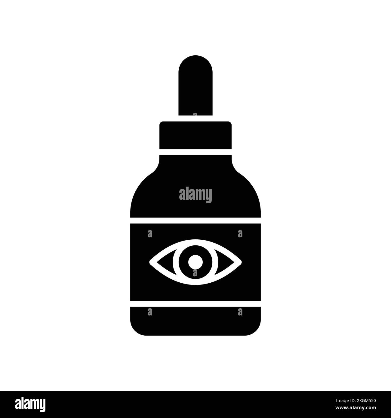 eye drops icon vector design template in white background Stock Vector ...