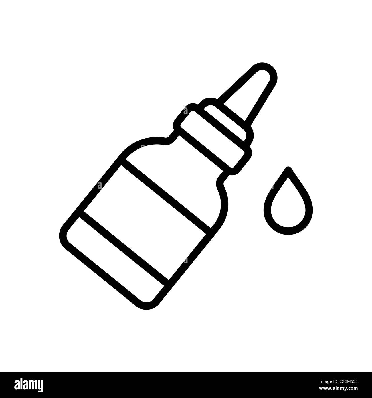 eye drops icon vector design template in white background Stock Vector ...