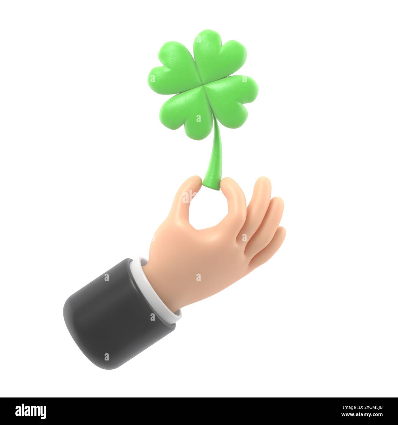 White march on hand icon Cut Out Stock Images & Pictures - Alamy