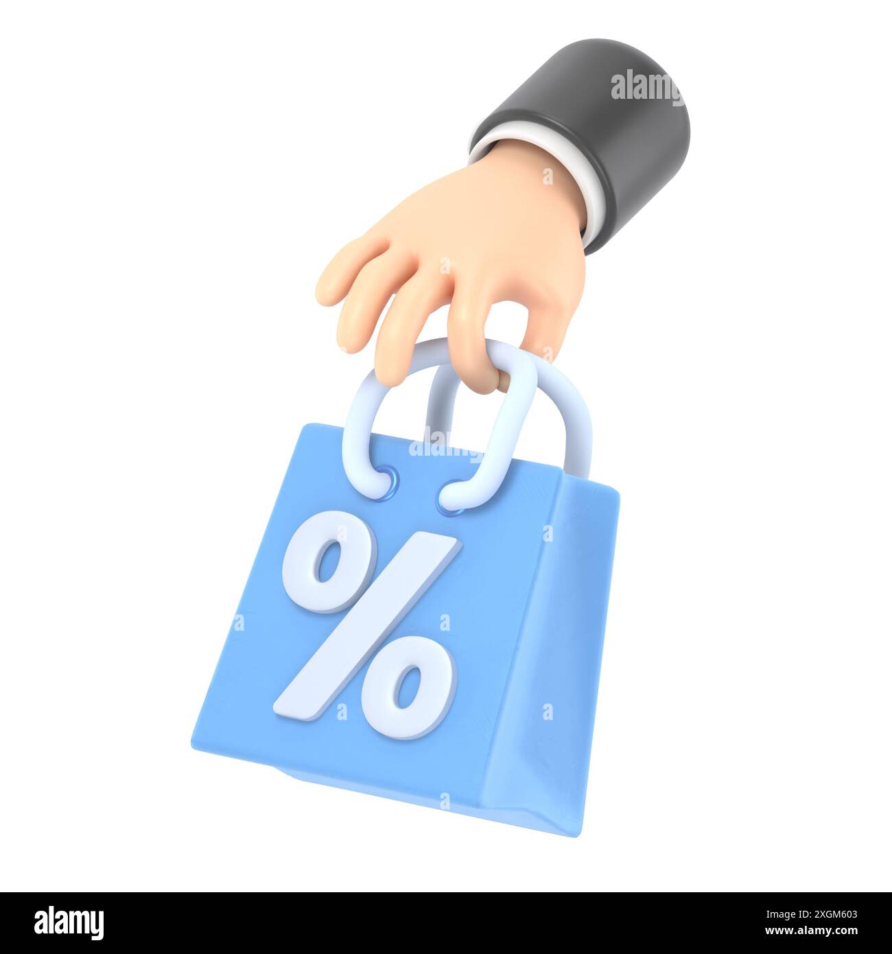 Shopping bag mockup icon Cut Out Stock Images & Pictures - Alamy