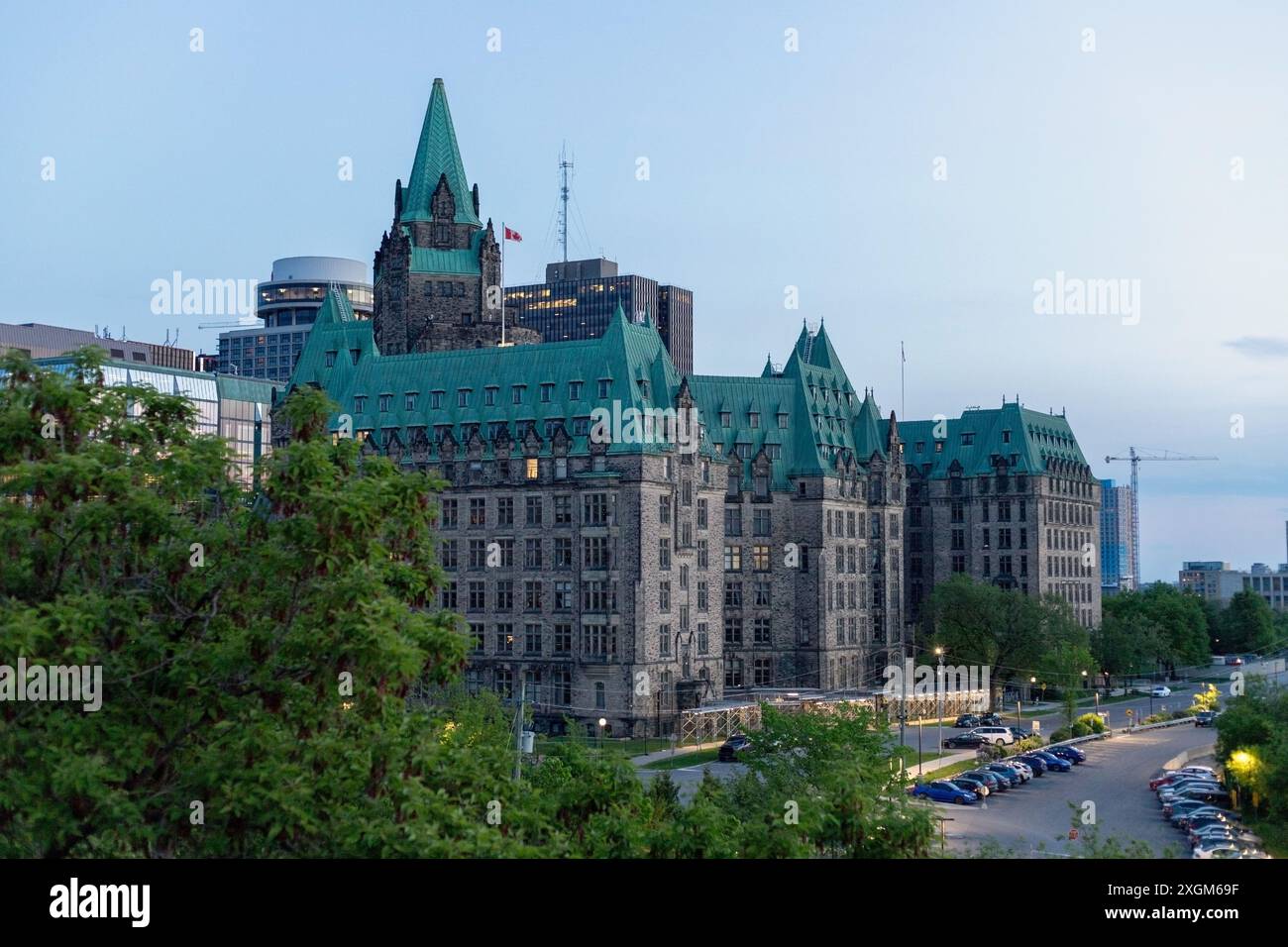 Ottawa, Canada - May 16, 2024: Confederation Building in downtown ...