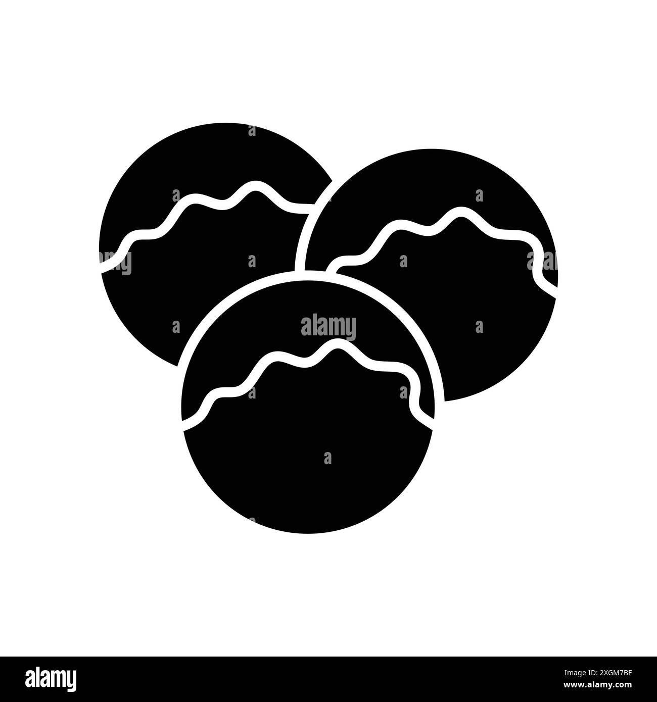 meatballs icon vector design template in white background Stock Vector ...