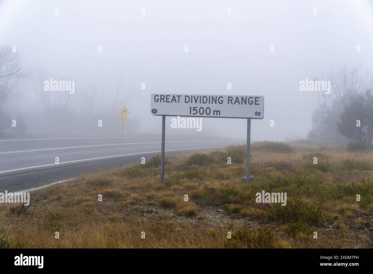 The Link Road, NSW, Australia, 10th Jul 2024; Great Dividing Range road ...