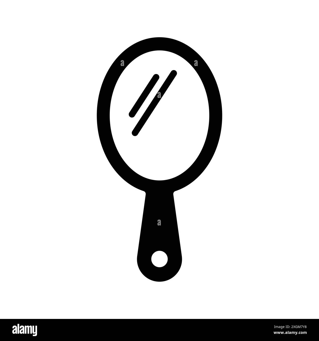 mirror icon vector design template in white background Stock Vector ...