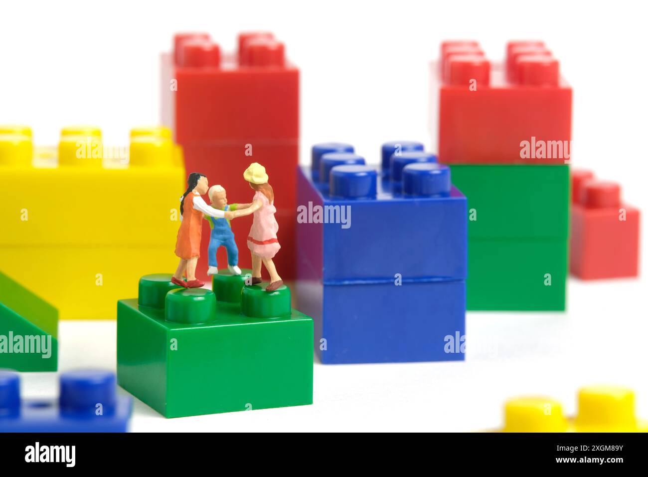 Miniature people toy figure photography. Fun learning concept. Kids ...