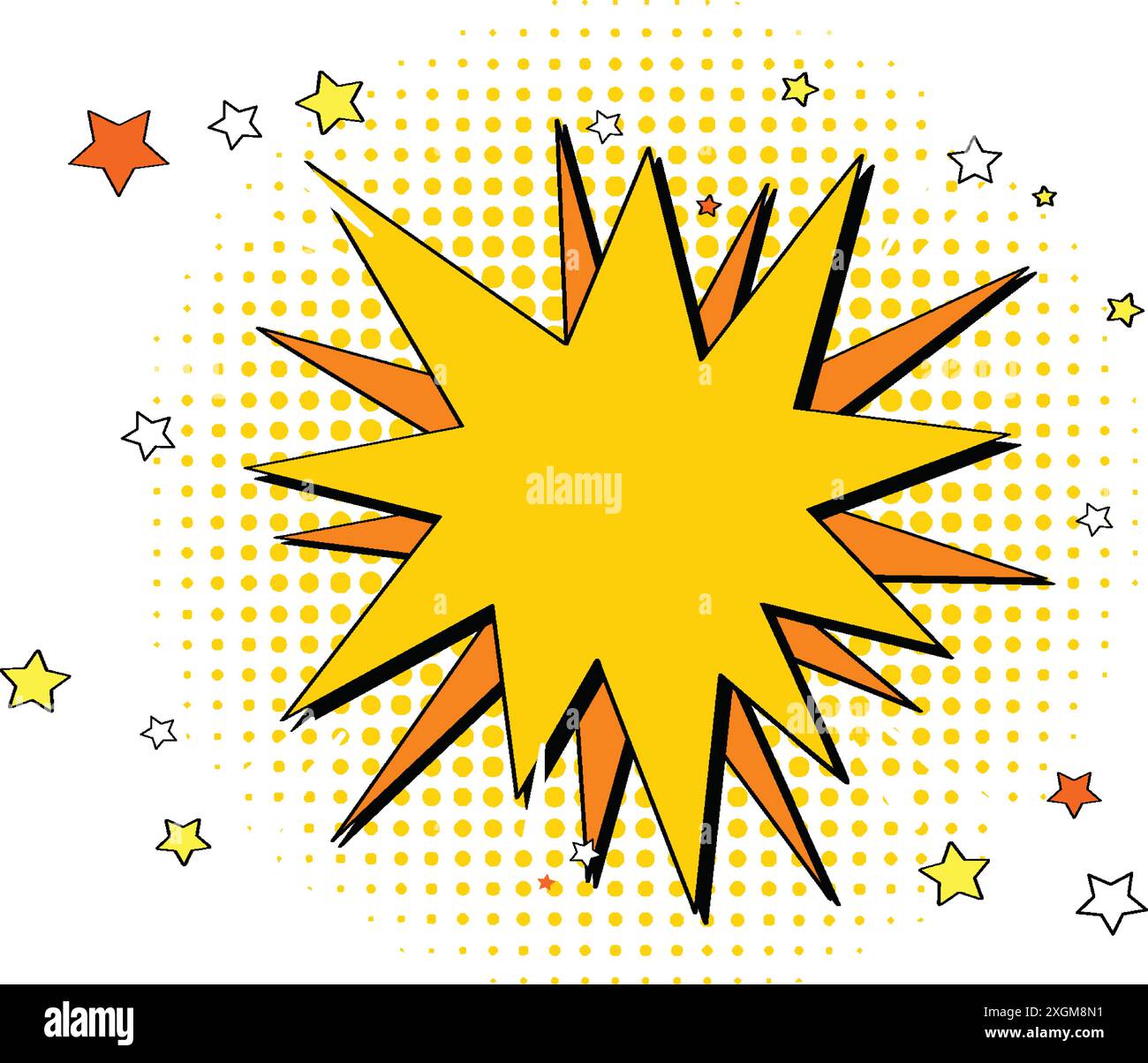 Cartoon explosion visual effect Stock Vector Images - Alamy