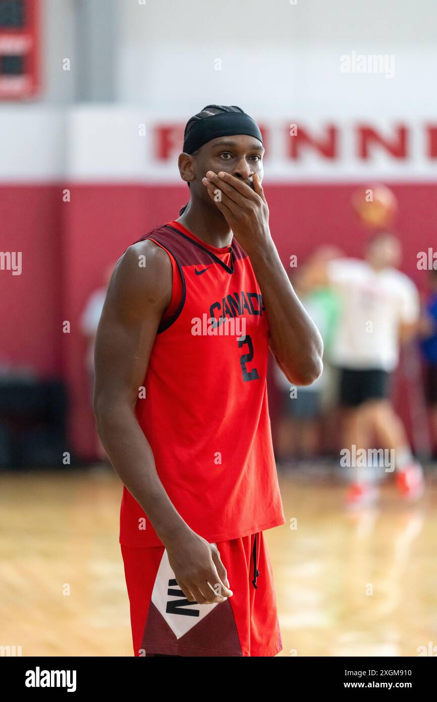 Oklahoma City Thunder Point Guard Shai Gilgeous-Alexander practicing ...