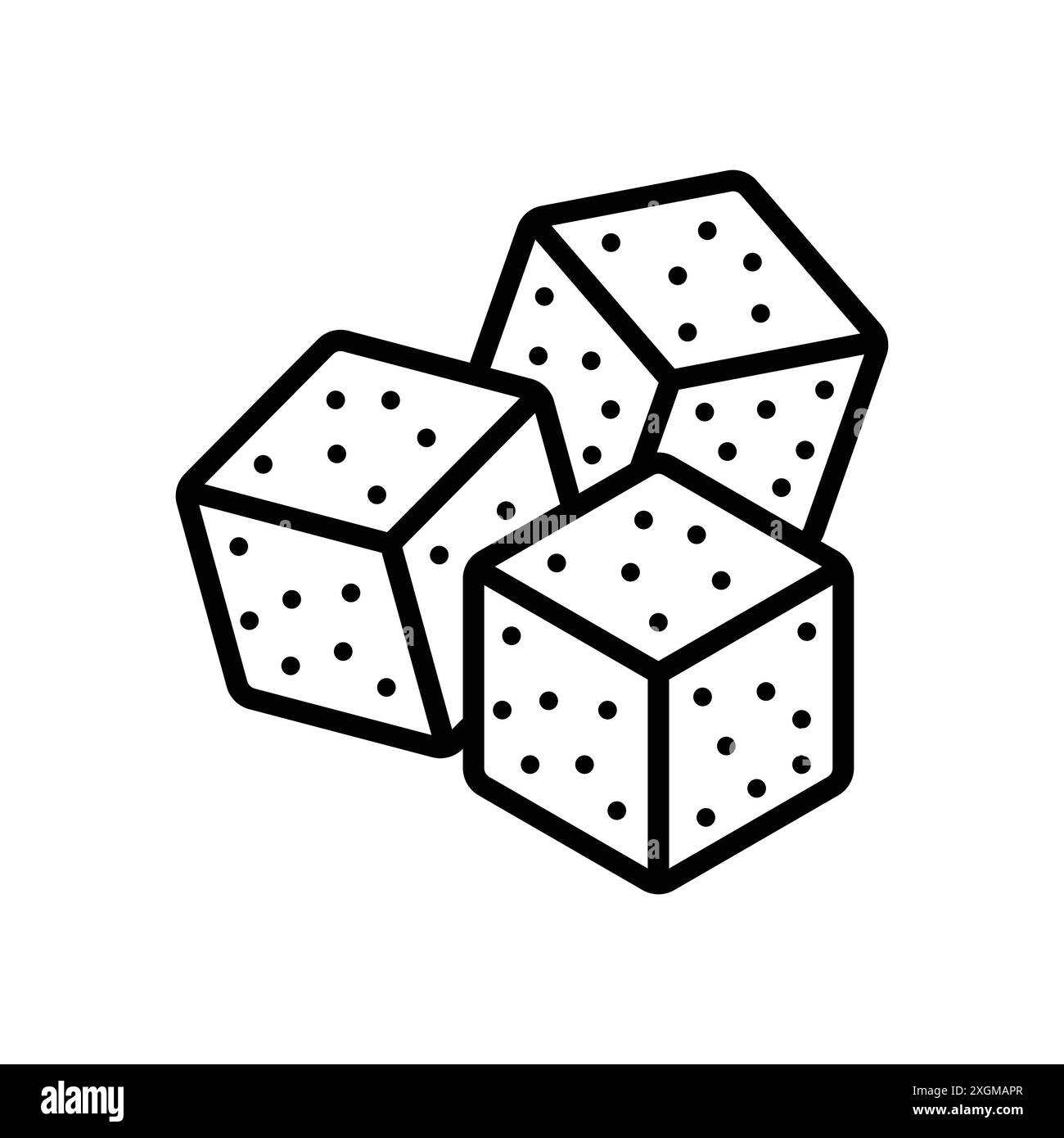 sugar icon vector design template in white background Stock Vector ...