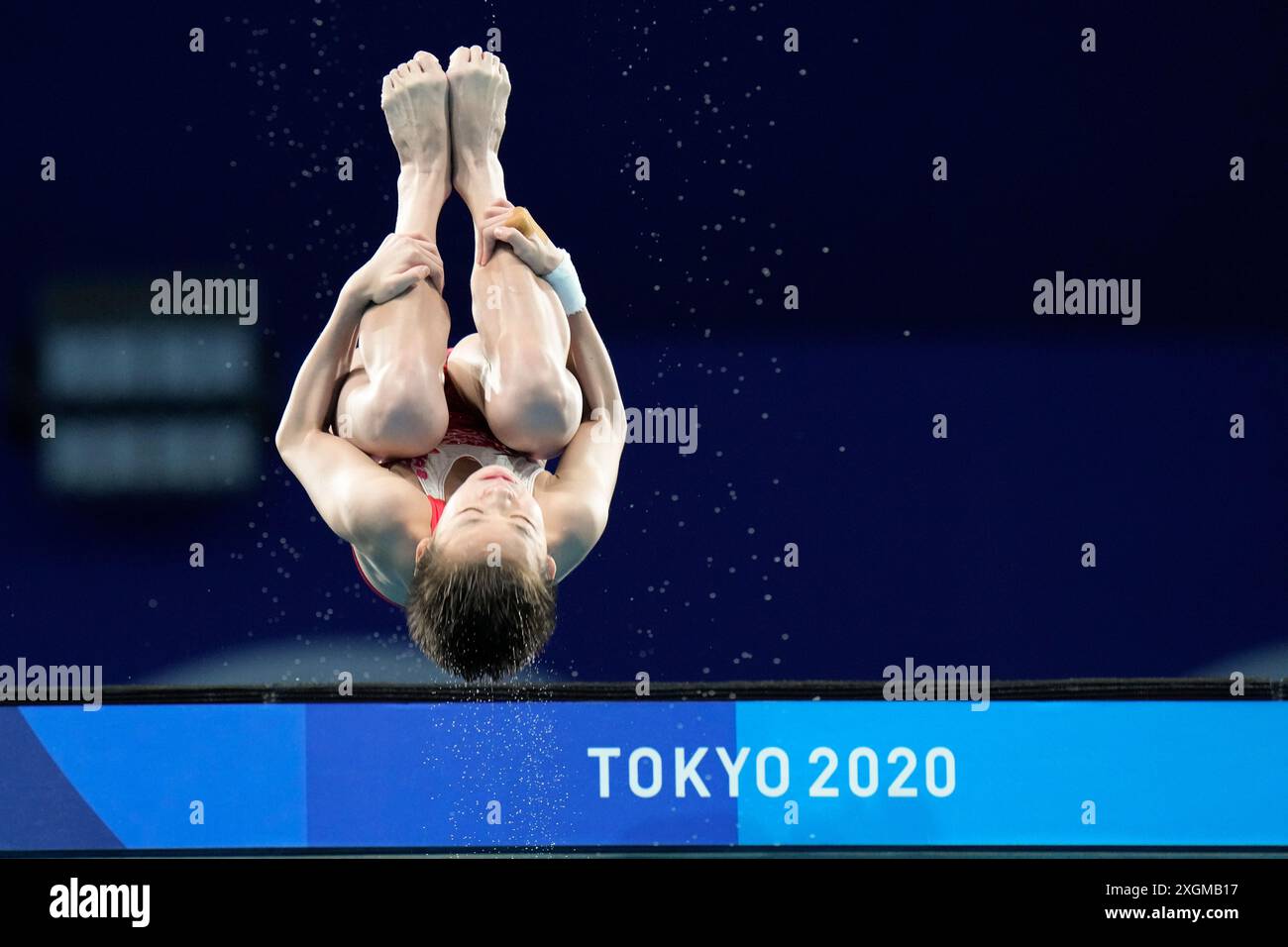 FILE - Quan Hongchan of China competes in women's diving 10-meter ...