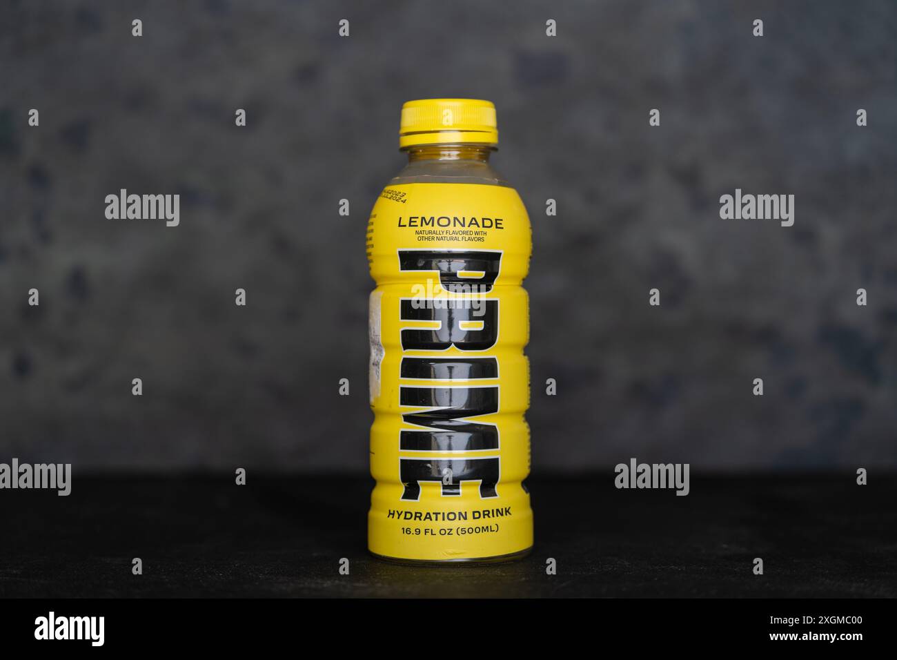 Doha, Qatar - July 10, 2024: Prime is an energy drinks created and ...