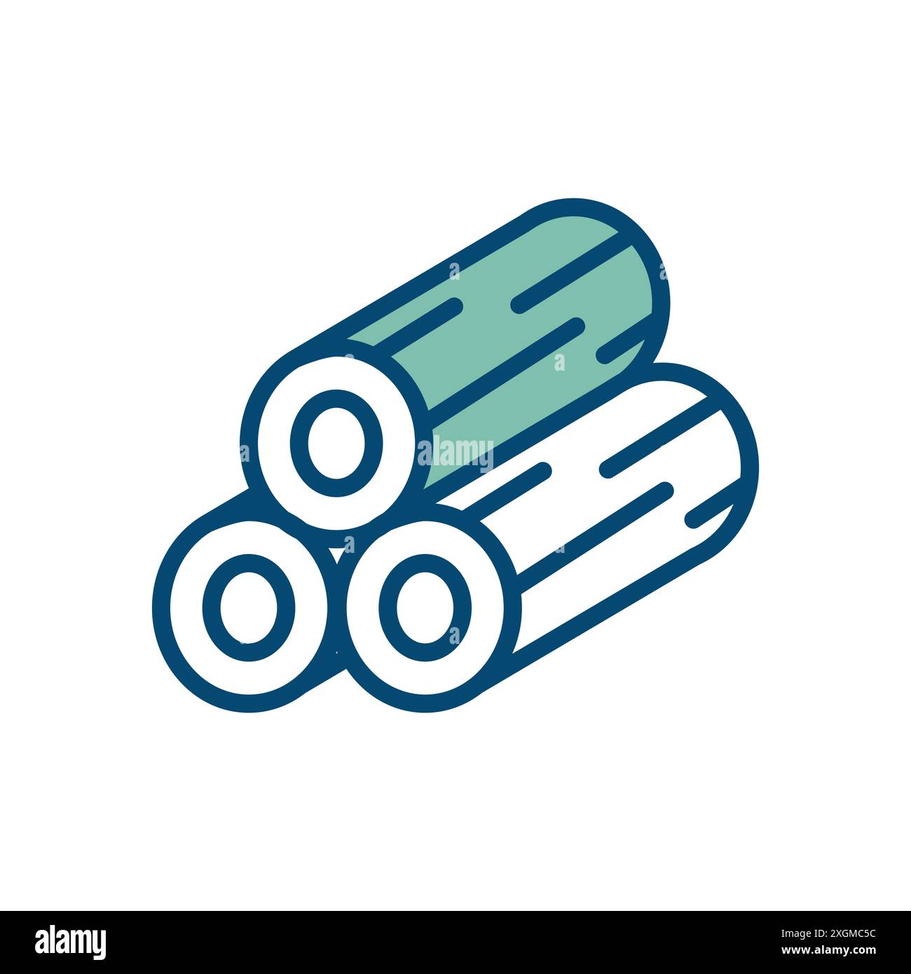 wood log icon vector design template in white background Stock Vector ...