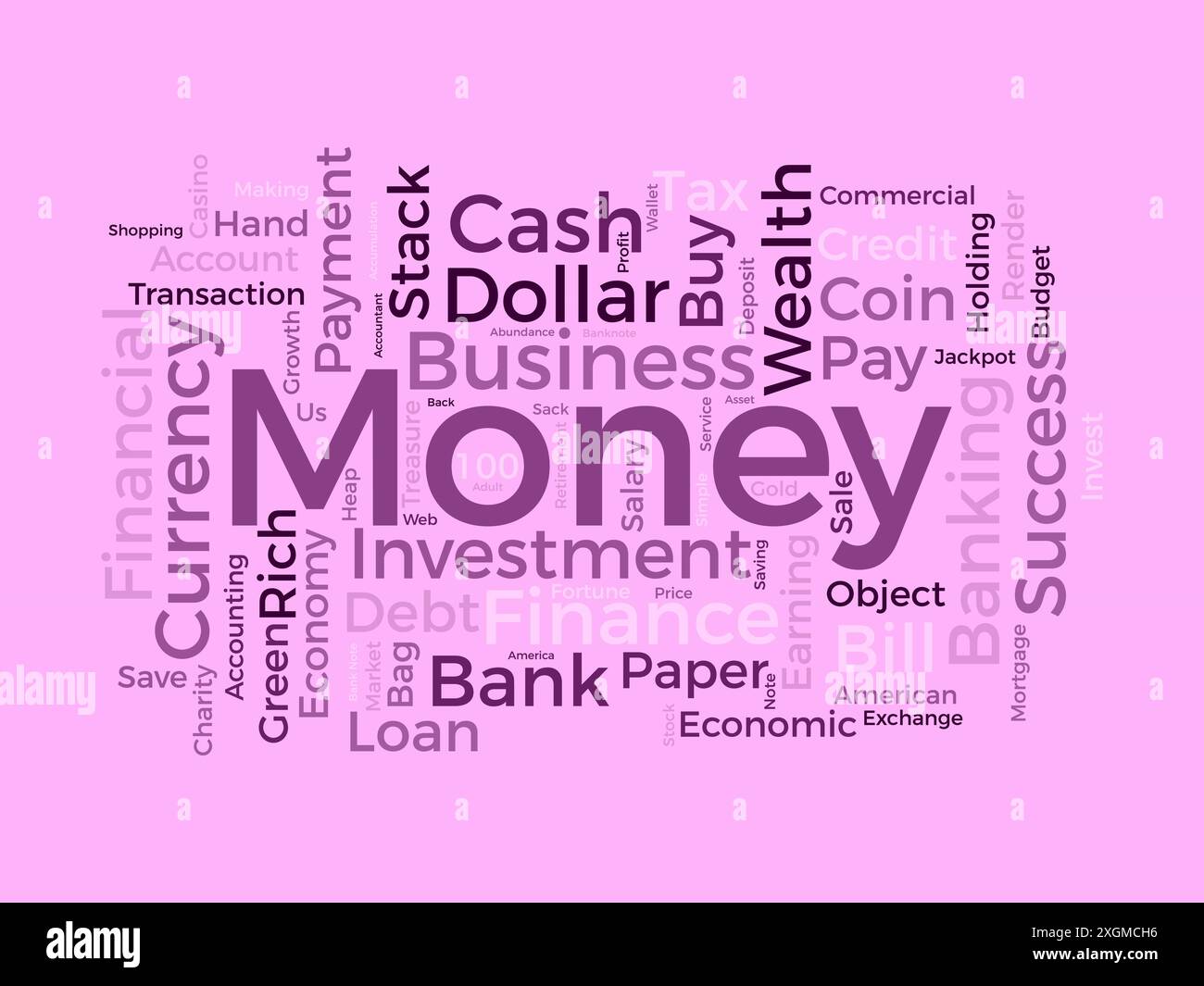 Finance wordcloud money savings hi-res stock photography and images - Alamy