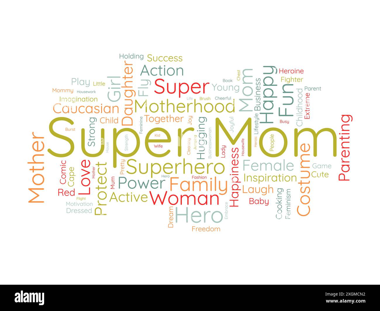 Super Mom wordcloud template. Mom Love concept vector background Stock ...