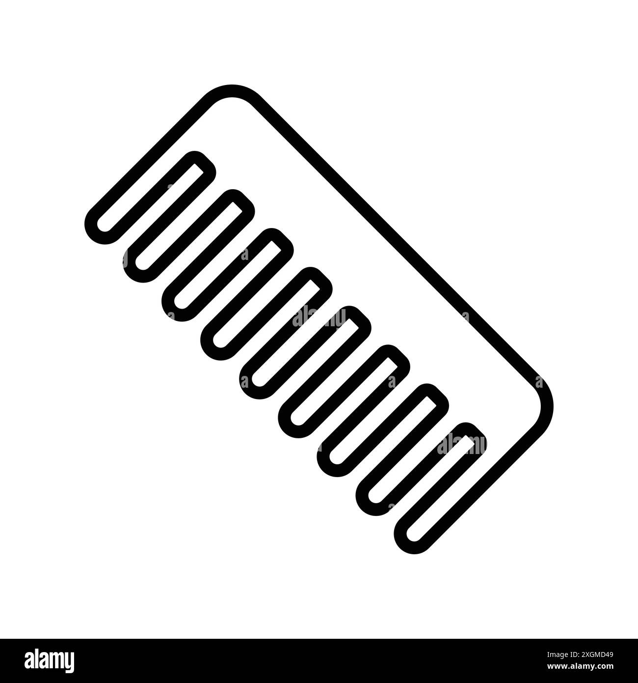 comb icon vector design template in white background Stock Vector Image ...