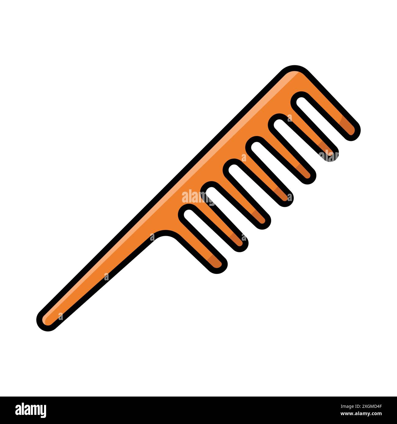 comb icon vector design template in white background Stock Vector Image ...