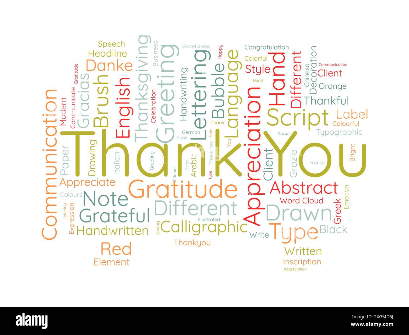 Greeting card concept text Cut Out Stock Images & Pictures - Alamy